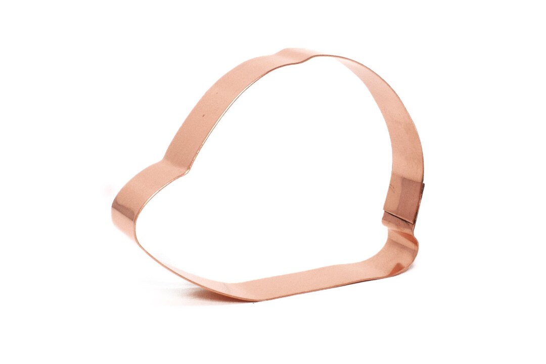 Handcrafted Copper Hard Hat Cookie Cutter - Construction Theme (4.25 X ...