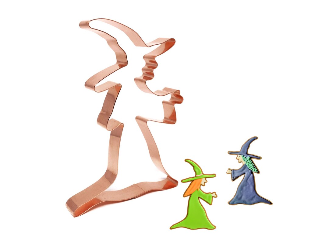 Big Wicked Witch Halloween Cookie Cutter, 4.25 X 6 Inches - Etsy