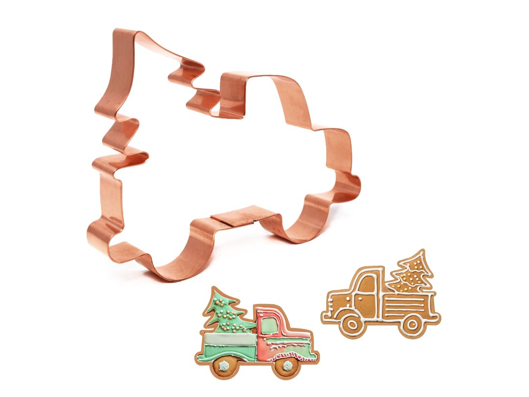 Grandpa's Christmas Tree Farm Truck Cookie Cutter, 5.5x4 Inches - Etsy