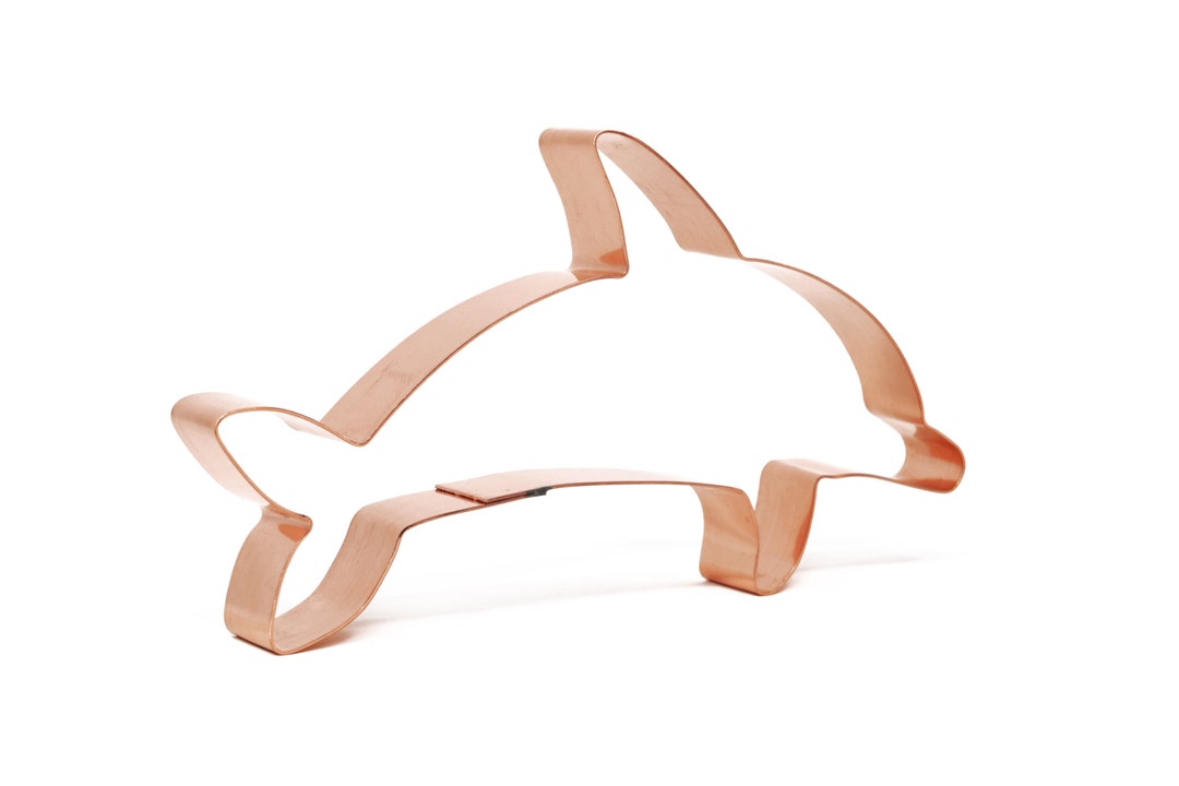 Handcrafted Copper Dolphin Cookie Cutter - Etsy