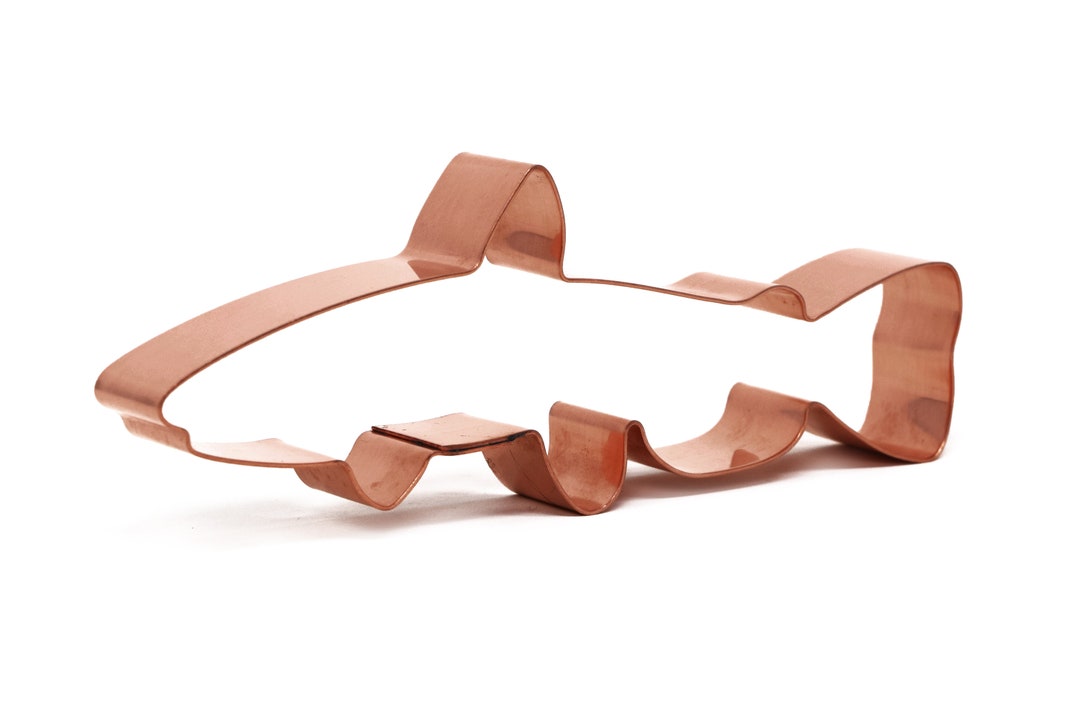 Channel Catfish Copper Fish Cookie Cutter - Handcrafted by the Fussy ...