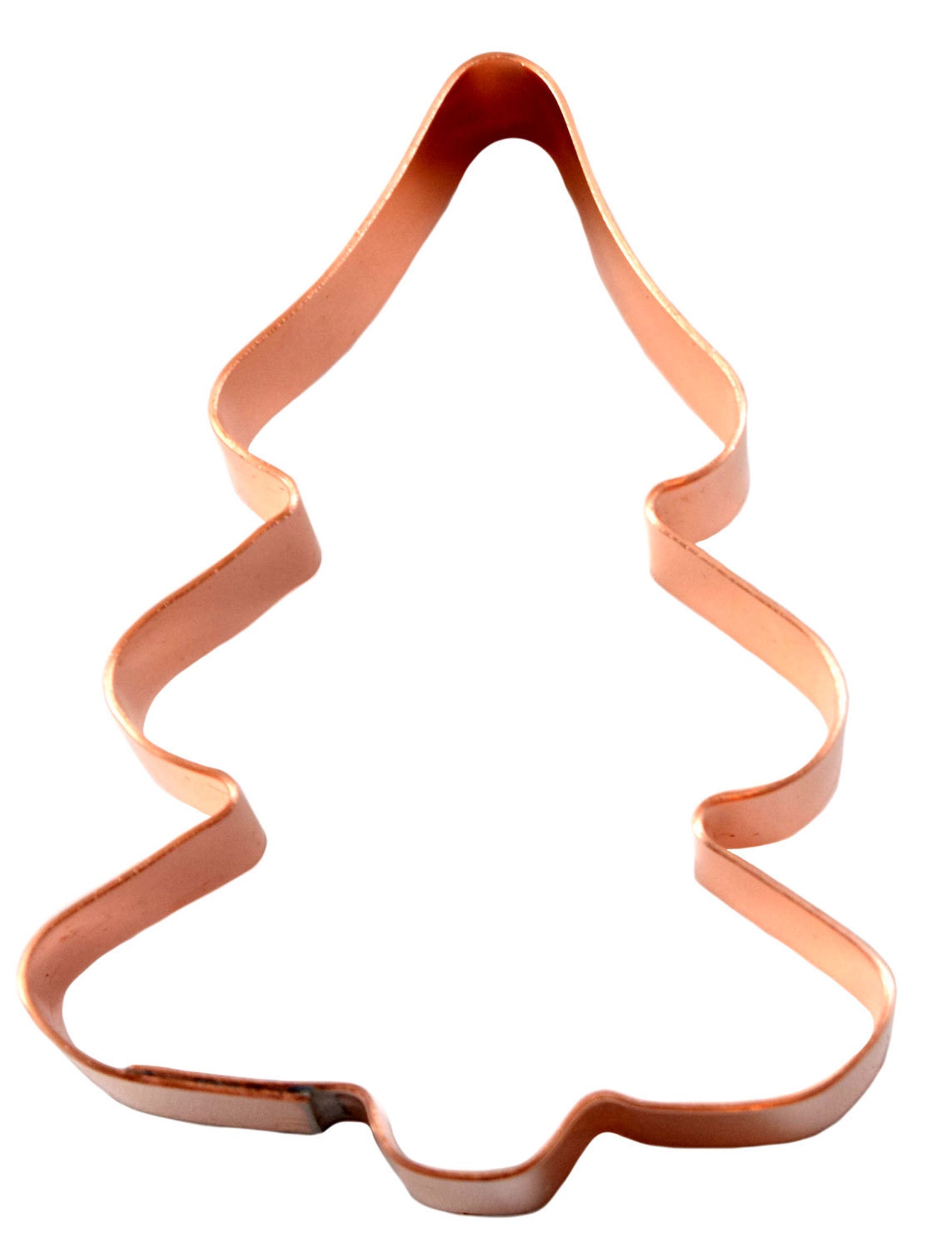 Tiny Simple Christmas Tree Copper Cookie Cutter Handcrafted | Etsy
