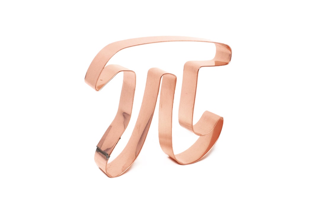 Handcrafted Copper Pi Symbol Cookie Cutter: Math Gift - Etsy
