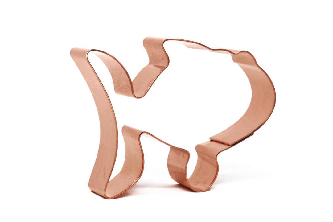 Small 3" Fishy ~ Copper Fish Cookie Cutter - Handcrafted by the Fussy ...