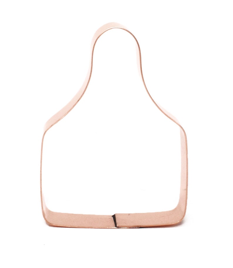 Small Cattle Ear Tag ~ Copper Cookie Cutter ~ Handcrafted by the Fussy ...
