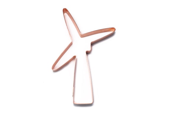 Turbine / Windmill Copper Cookie Cutter Handcrafted by The | Etsy