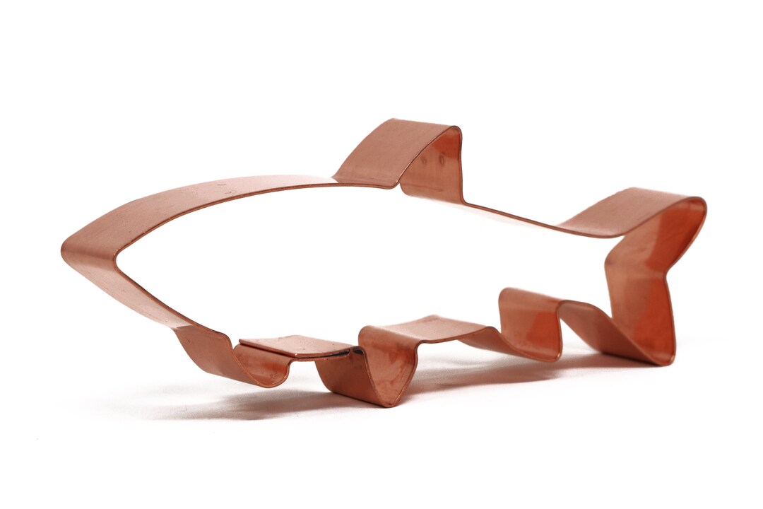 Grass Carp Copper Fish Cookie Cutter - Handcrafted by the Fussy Pup - Etsy