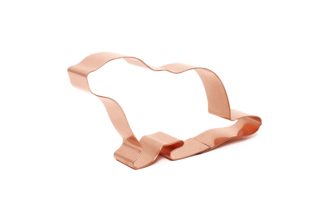 Sitting Groundhog Cookie Cutter 2.5 X 4 Inches Handcrafted Copper ...