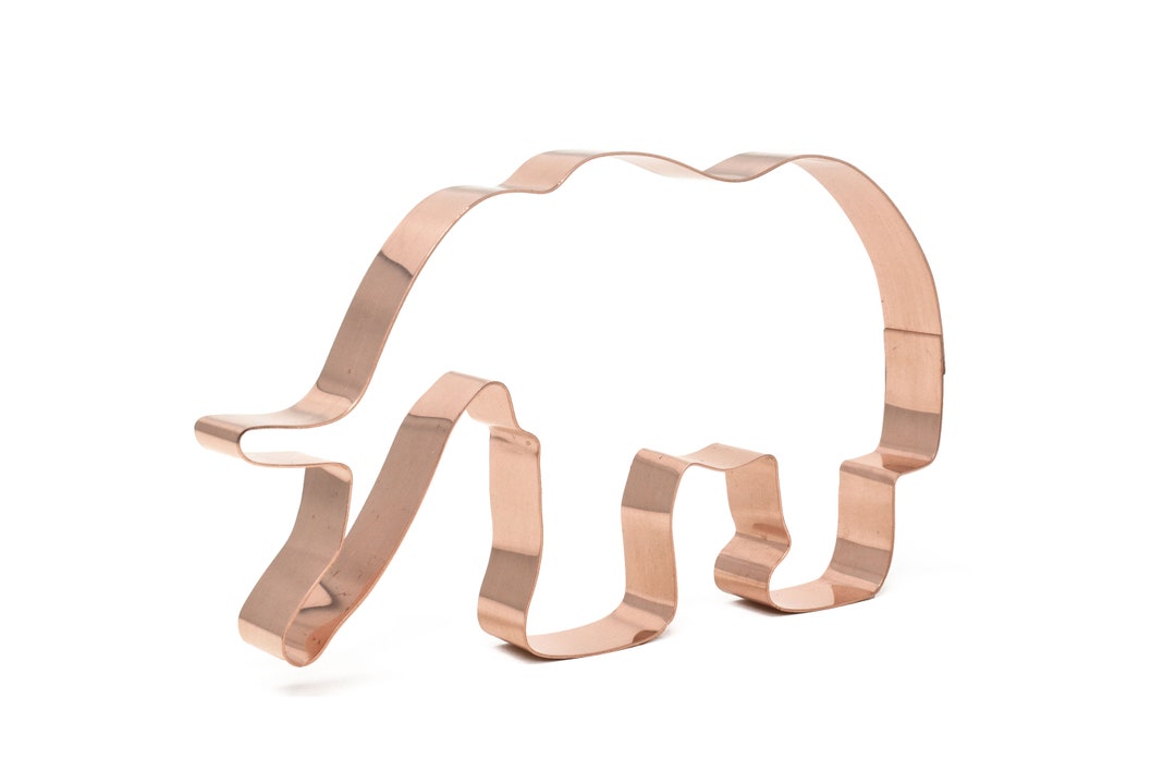 Large Woolly Mammoth Cookie Cutter 3.75 X 6.25 Inches - Handcrafted ...