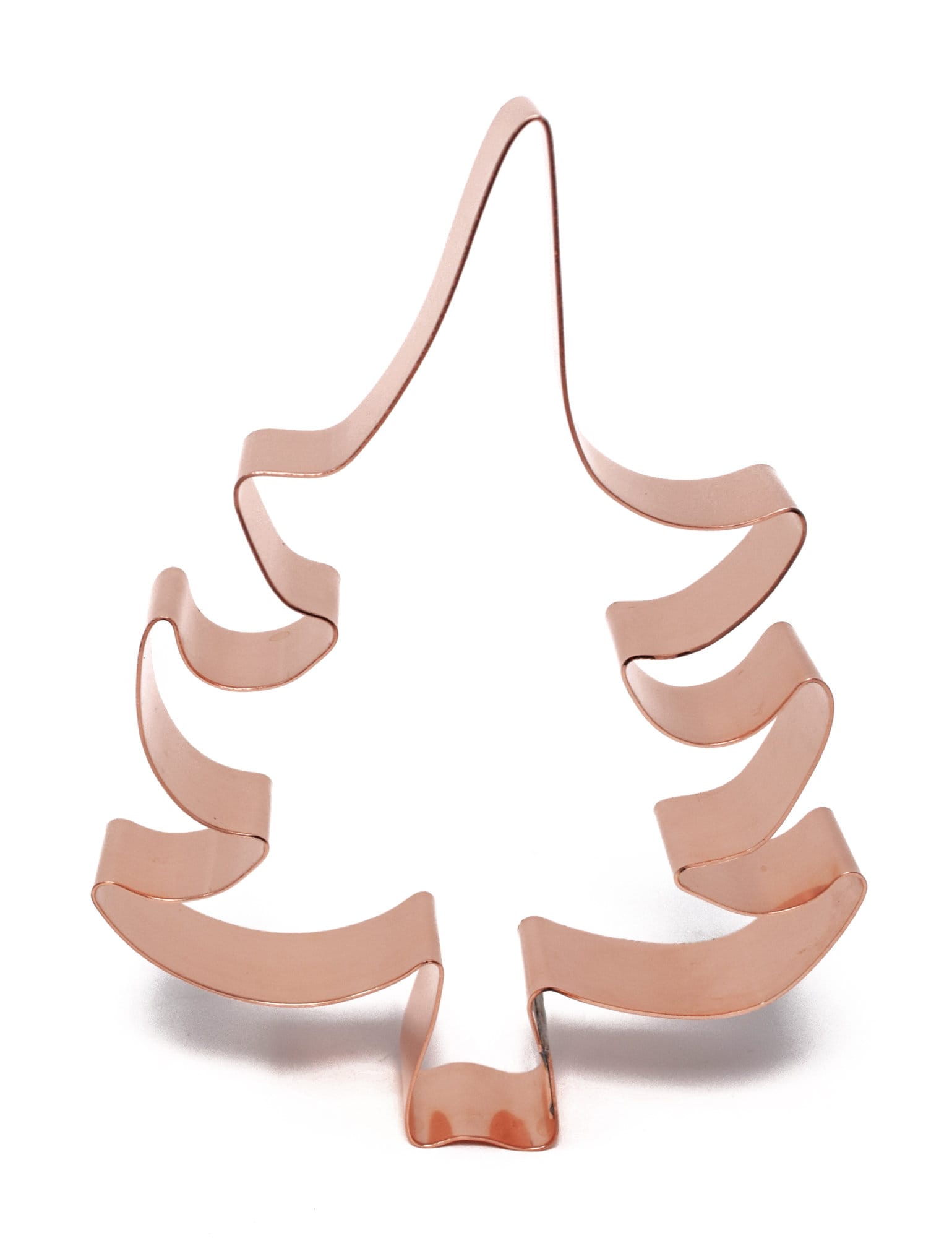 Whimsical Christmas Tree ~ Copper Cookie Cutter - Handcrafted by the ...