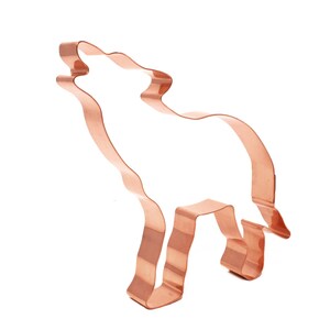 Howling Timber Wolf Cookie Cutter Handcrafted by the Fussy - Etsy
