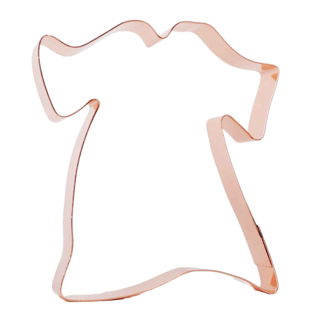 Graduation Gown Cookie Cutter, 4 X 4.25 Inch Handmade Copper Grad Robe ...