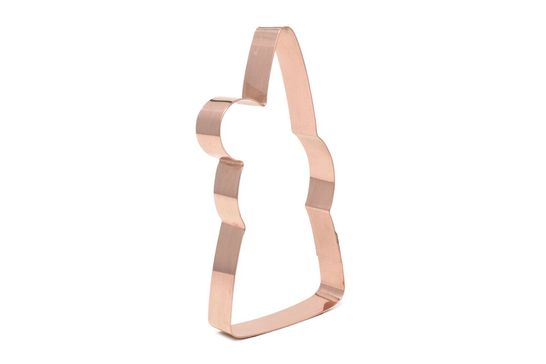 Old World Santa Claus Copper Christmas Cookie Cutter - Etsy