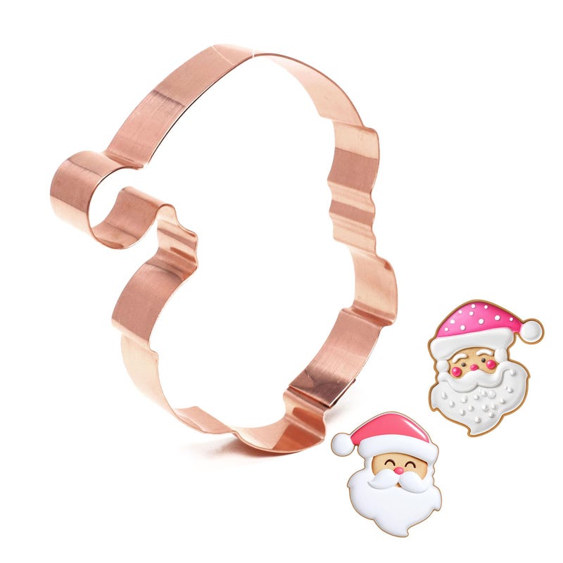 Santa Face Cookie Cutter - Etsy