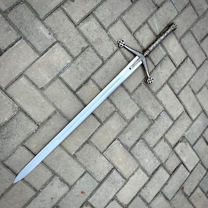 Handmade Scottish Claymore Sword: Black Highland Medieval J2 Steel - Etsy