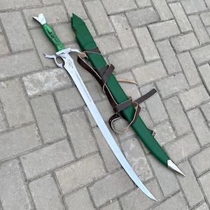 Hand-forged Wheel of Time Sword - Damascus Viking Buster Blade ...