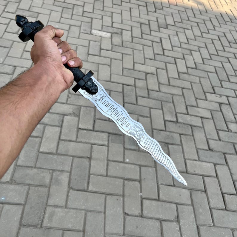 Once Upon a Time Dark One Dagger - Rumpelstiltskin Stainless Steel ...
