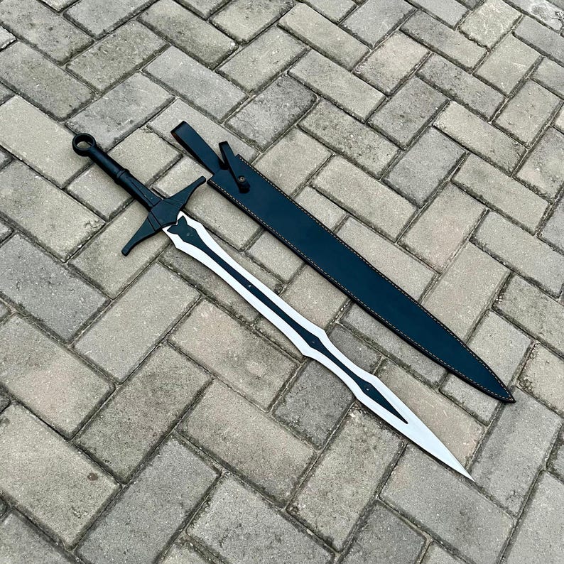 Handmade Skyrim Dragonbone Sword Replica - High Carbon Steel Cosplay ...