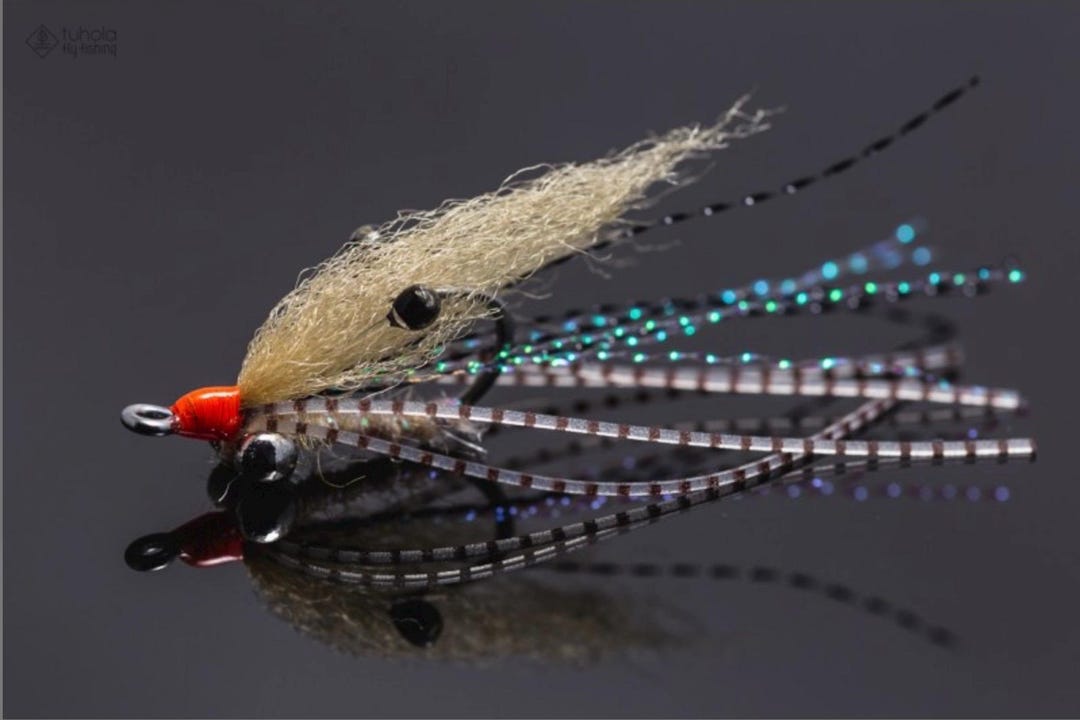 EP Ghost Shrimp #6 Saltwater EP Shrimp Bonefish Permit Trigger Fish ...