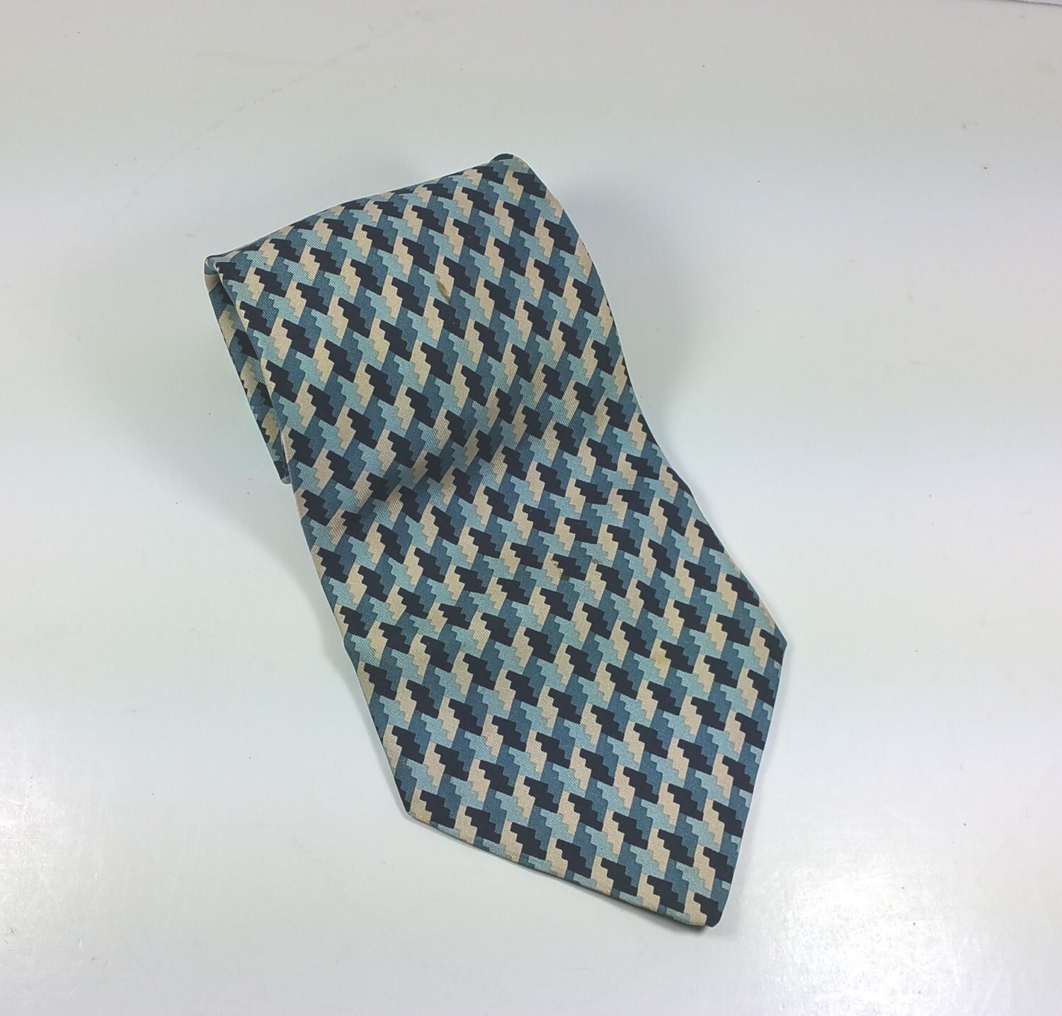 FRENCH MEN'S NECKTIE, Coucke, Nice, France, "tisse De Soie", Vintage ...