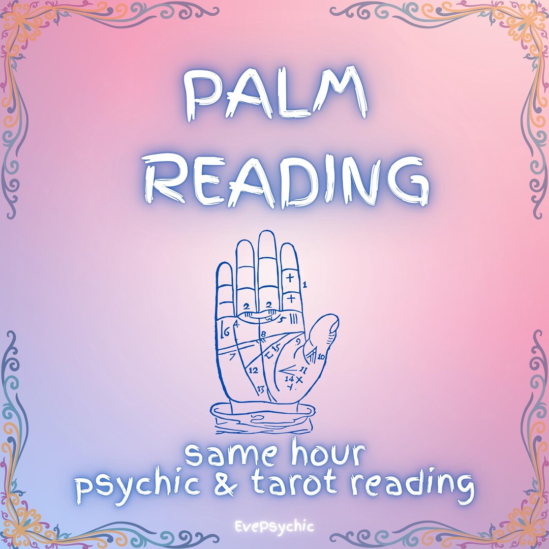 Palm Reading: SAME HOUR Palmistry & Clairvoyant Future Predictions ...