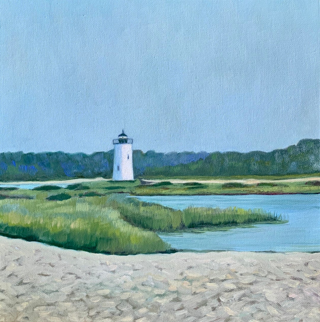 Art Print From Original Oil Painting on Canvas Featuring Edgartown ...
