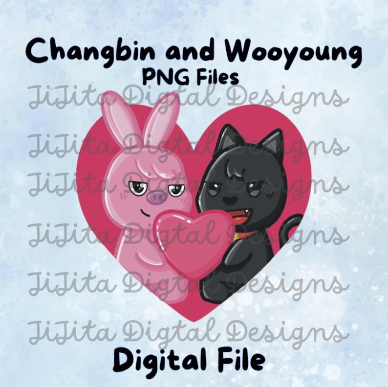 Changbin and Wooyoung| Digital Files | PNG | Transparent Background ...