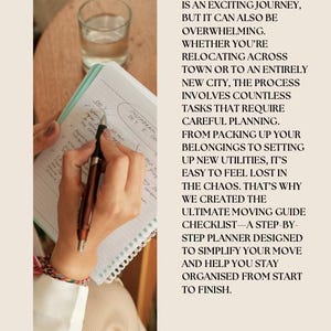 EDITABLE Ultimate Moving Guide & Checklist, Moving Guide for Beginners ...
