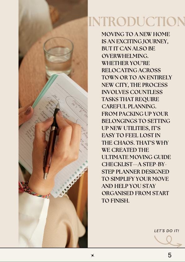 Ultimate Moving Guide & Checklist Planner Step-by-step (PDF) - Etsy