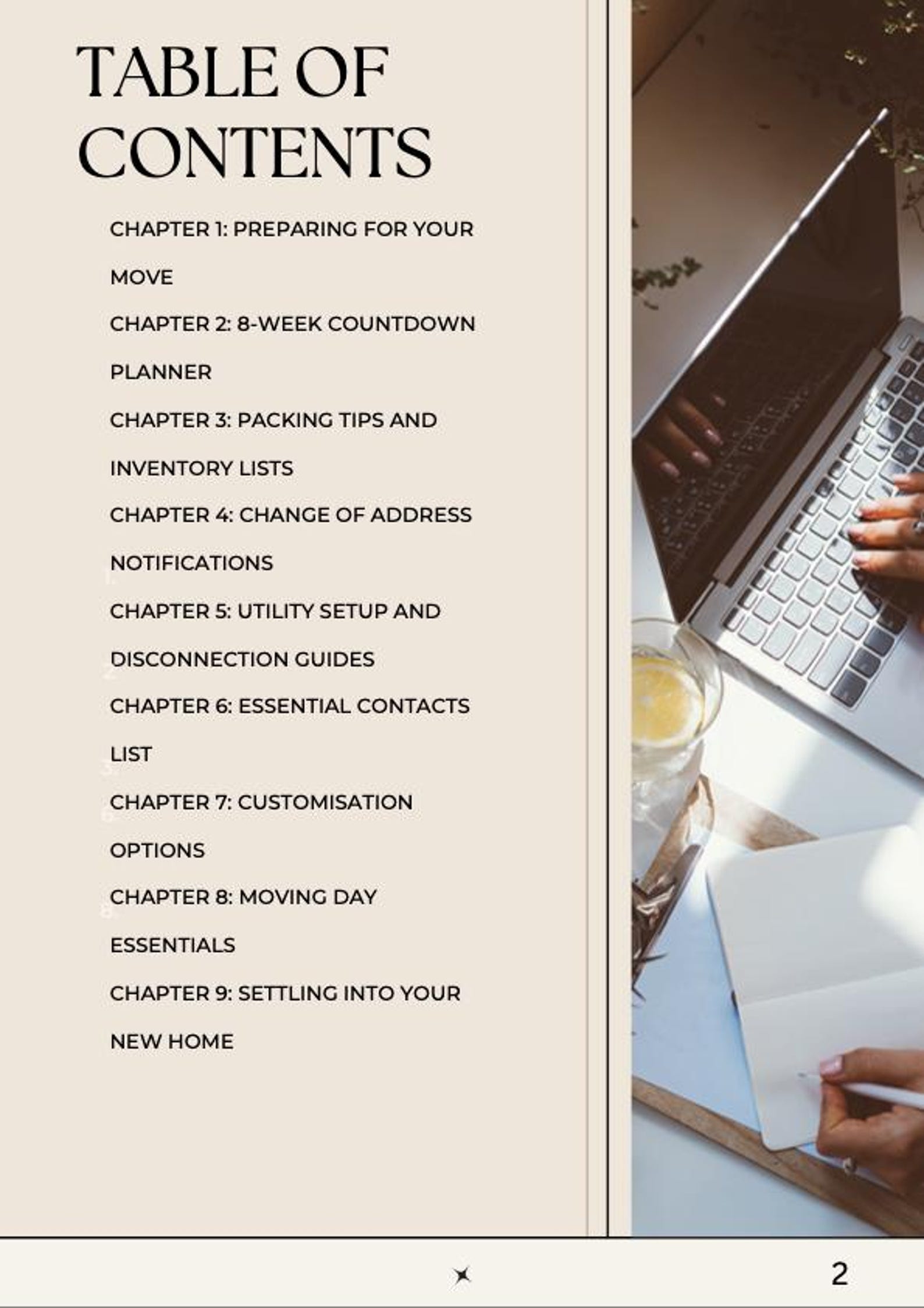 EDITABLE Ultimate Moving Guide & Checklist, Moving Guide for Beginners ...