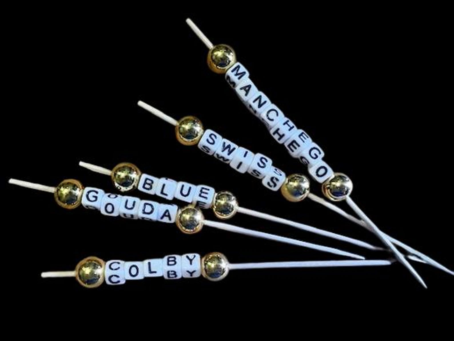 Charcuterie Meat Skewer Set~set of Meat Labels, Meat Markers, Meat ...