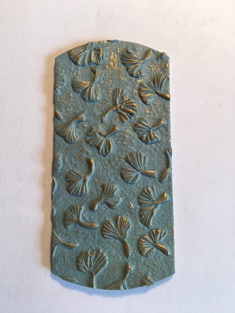 Original Sculpted Mold Sheet, "tiny Ginkgo" Pattern - Etsy