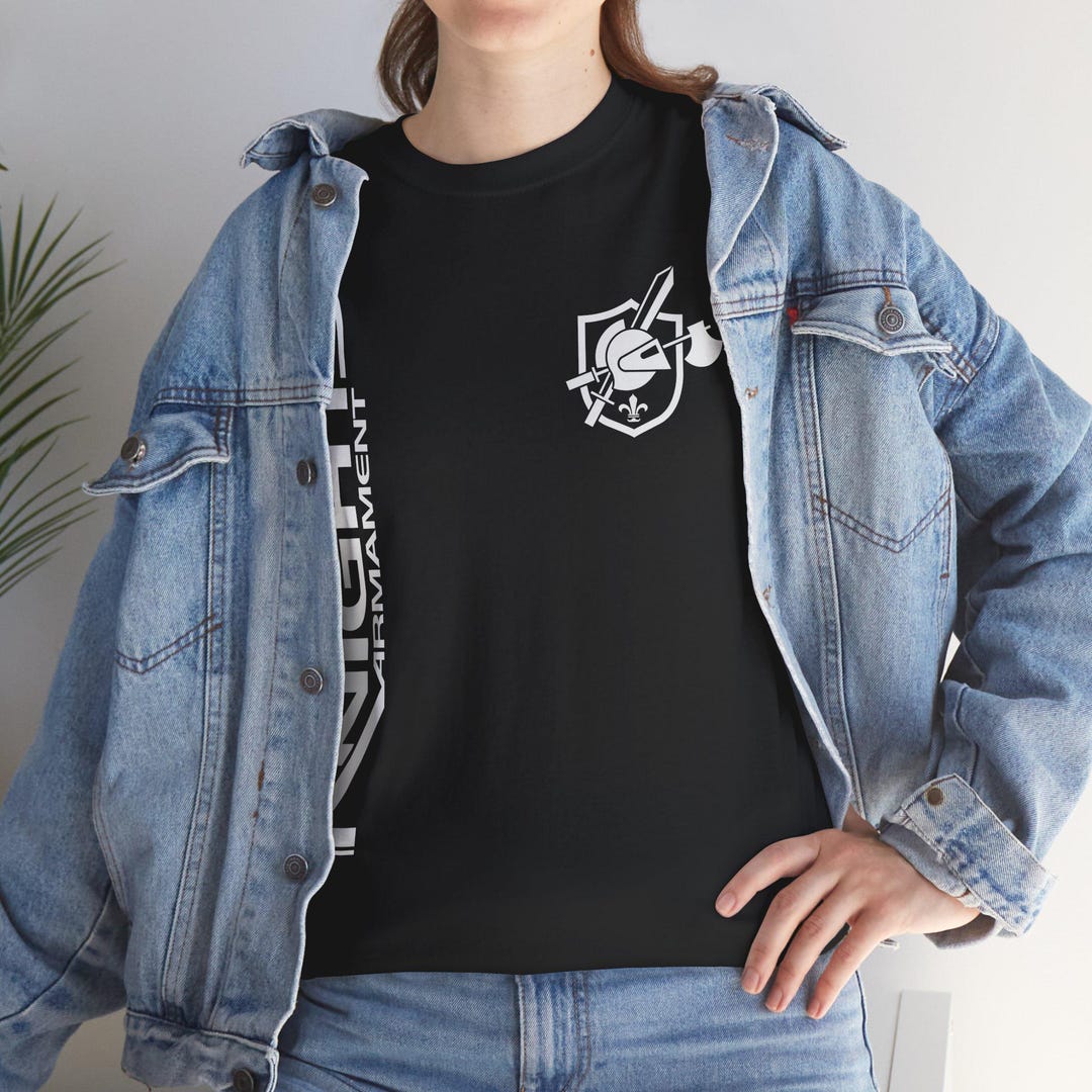 Knights Armament Logo Tee | Tactical Skull Sword Design - Etsy