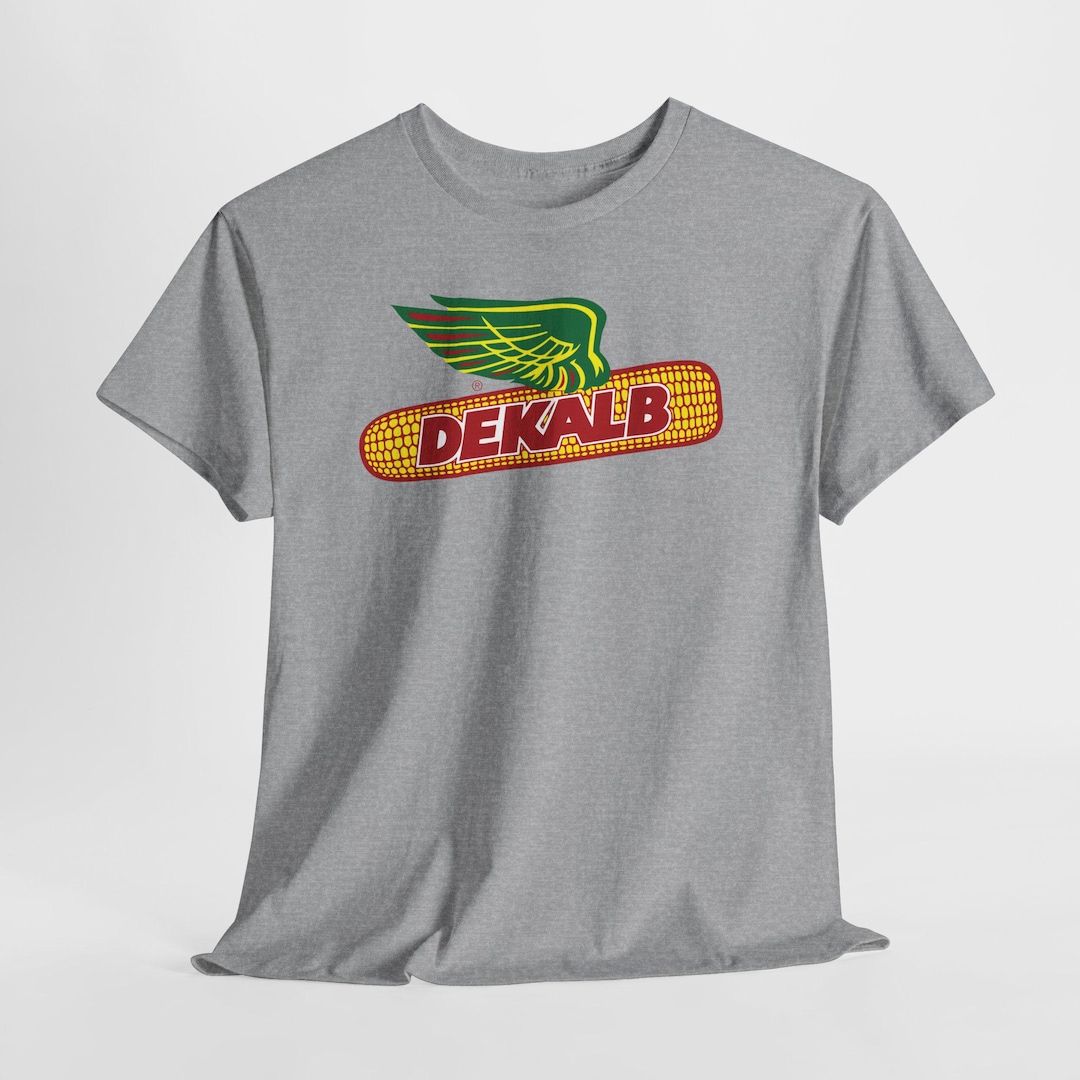Dekalb Corn Seed Logo T-shirt, Vintage Agriculture Farm Graphic Tee for ...