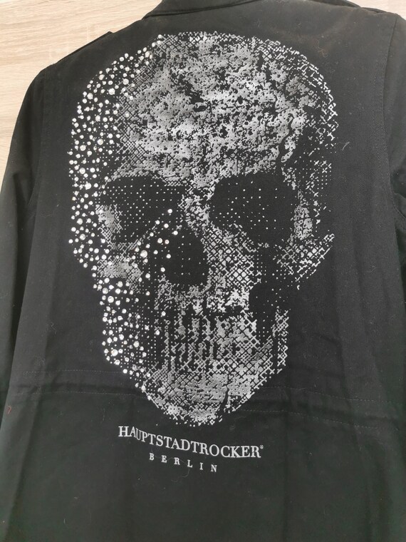 Death's Head Army Jacket - Limited Edition skeleton d… - Gem