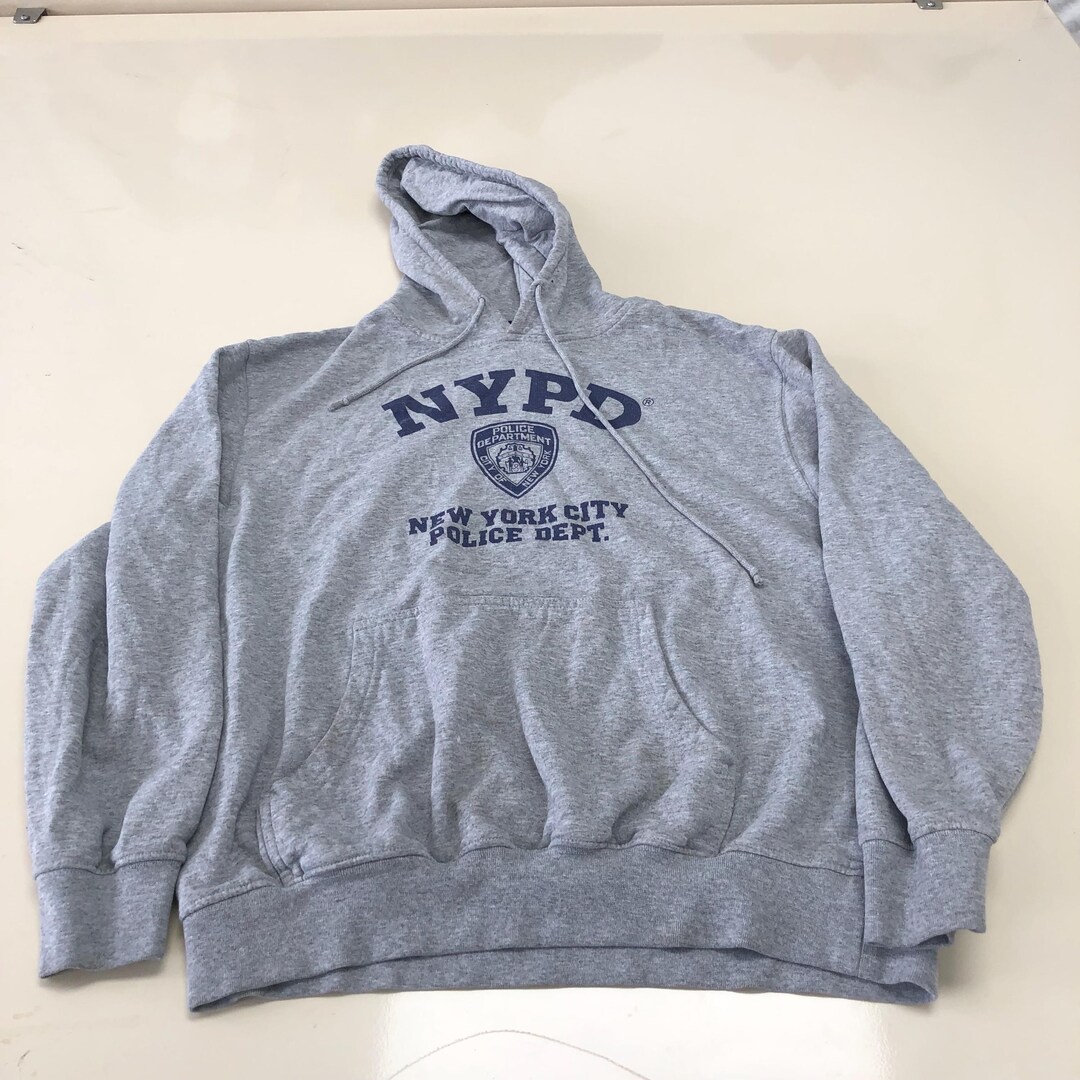Vintage NYPD Hoodie Size Large - Etsy