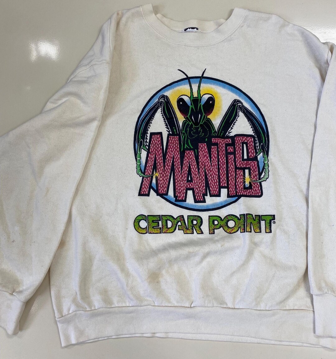 Vintage Mantis Cedar Point Sweatshirt - Etsy
