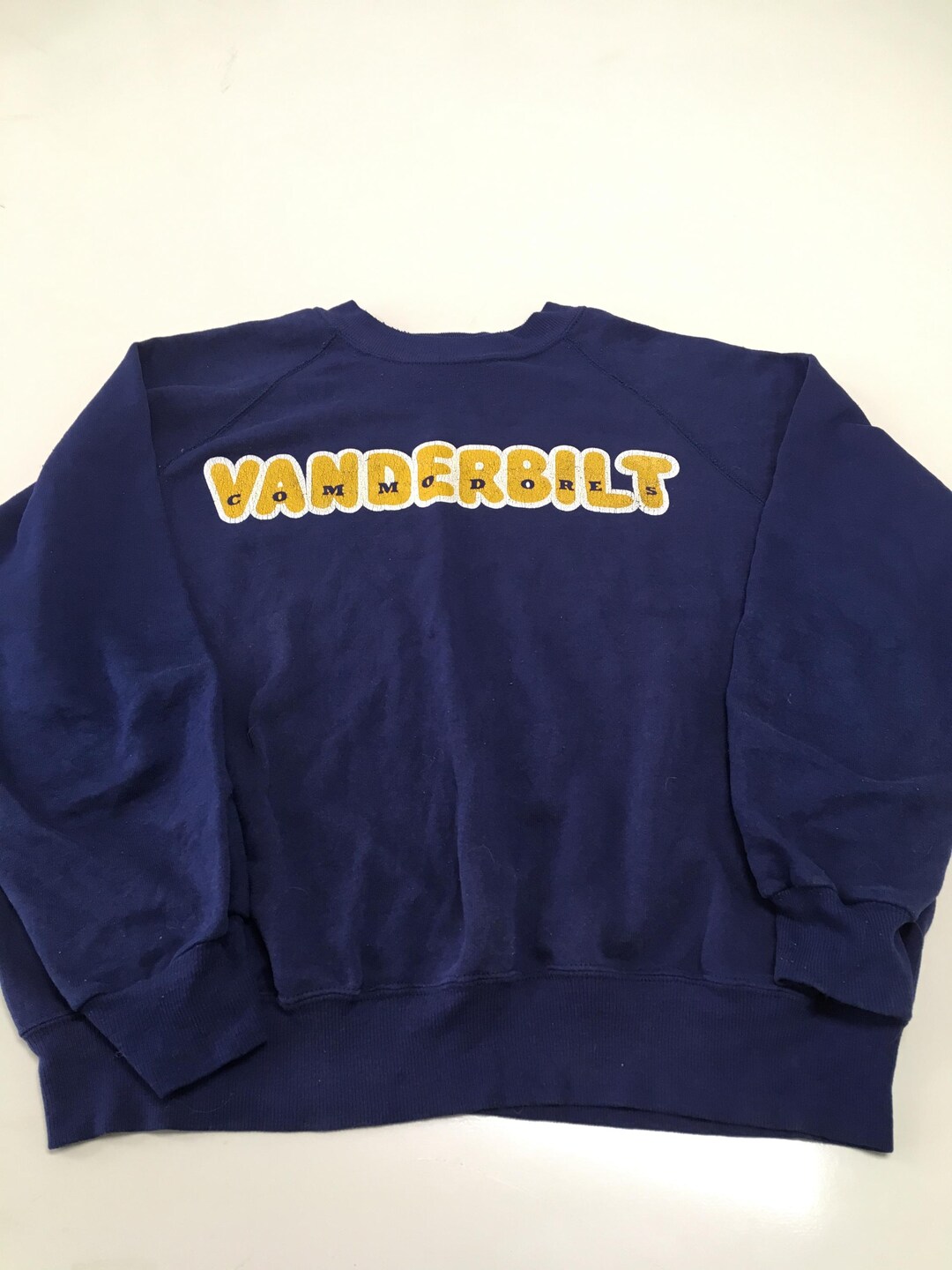 Vintage Vanderbilt Commodores Crewneck Sweatshirt Size Xl 80s 90s - Etsy