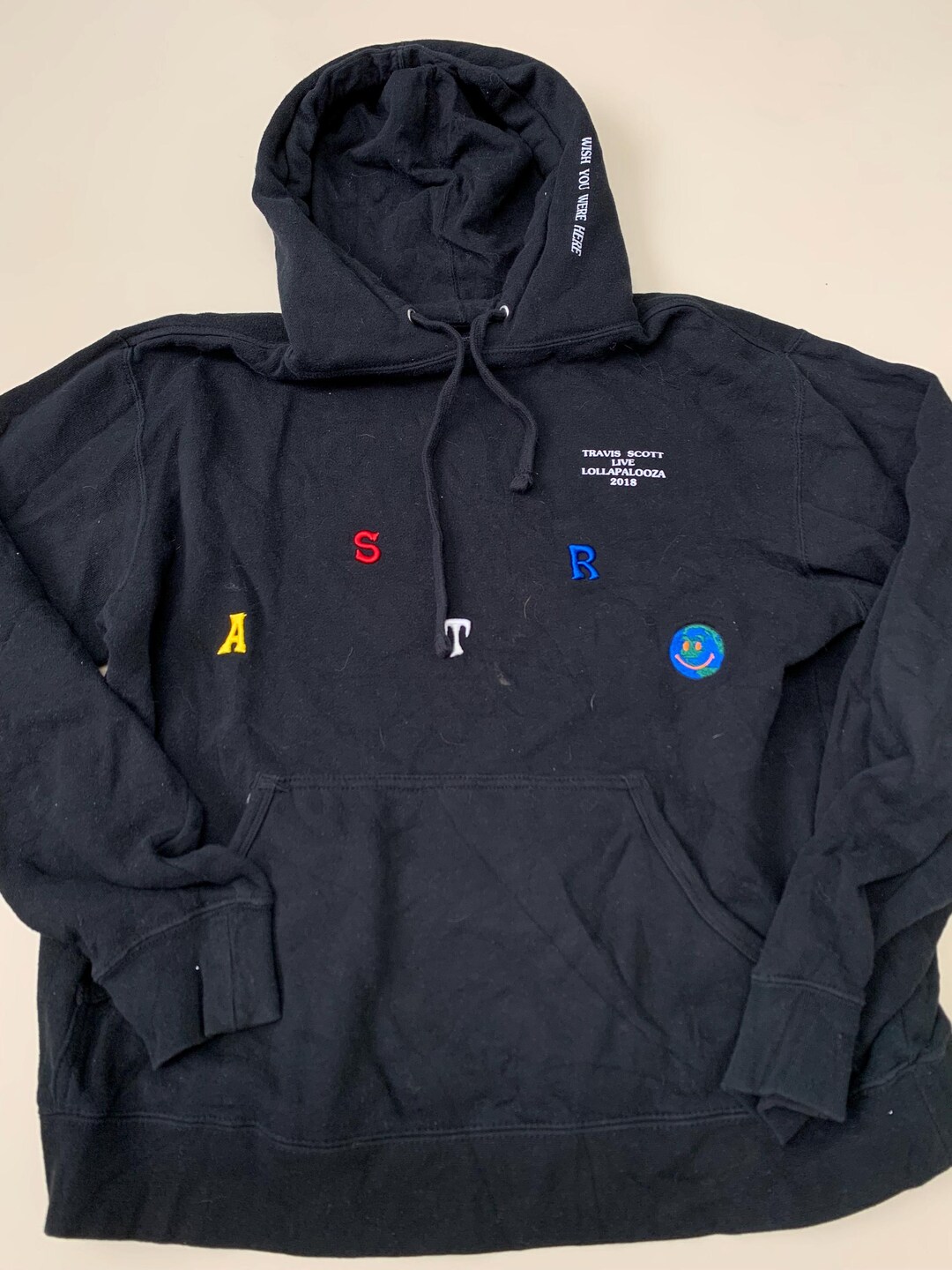 Vintage Travis Scott Astro World Hoodie Size Medium - Etsy