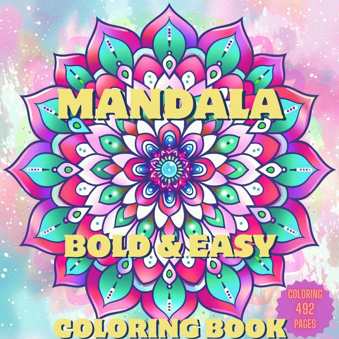 Coco Wyo MANDALA Coloring Book PDF – 492 Printable Pages for Kids ...