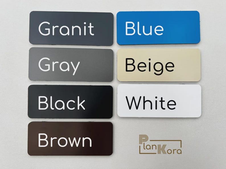 Custom Cursive Address Sign – Modern House Numbers Script, Mid Century ...
