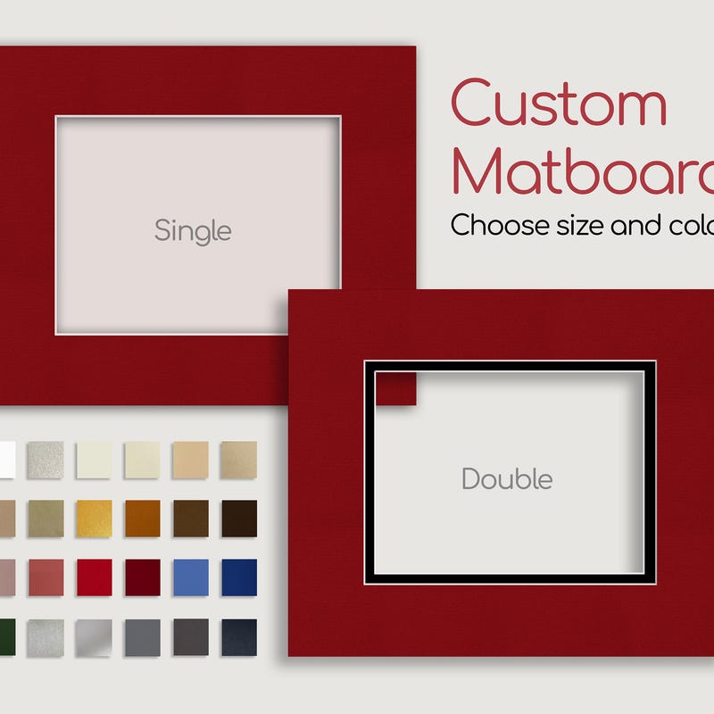 Custom Cut Frame Mats - Etsy