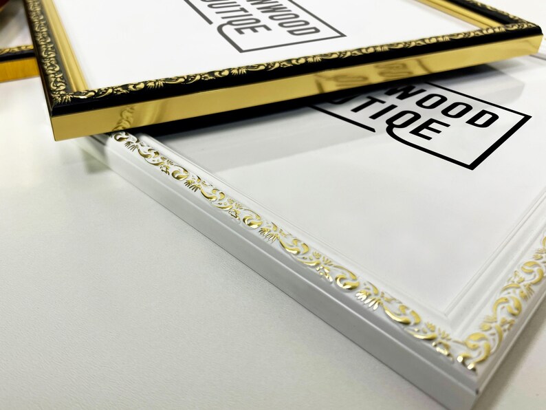 Custom Ornate Vintage Frame for Picture Set – Gold Gallery Wall Frames ...