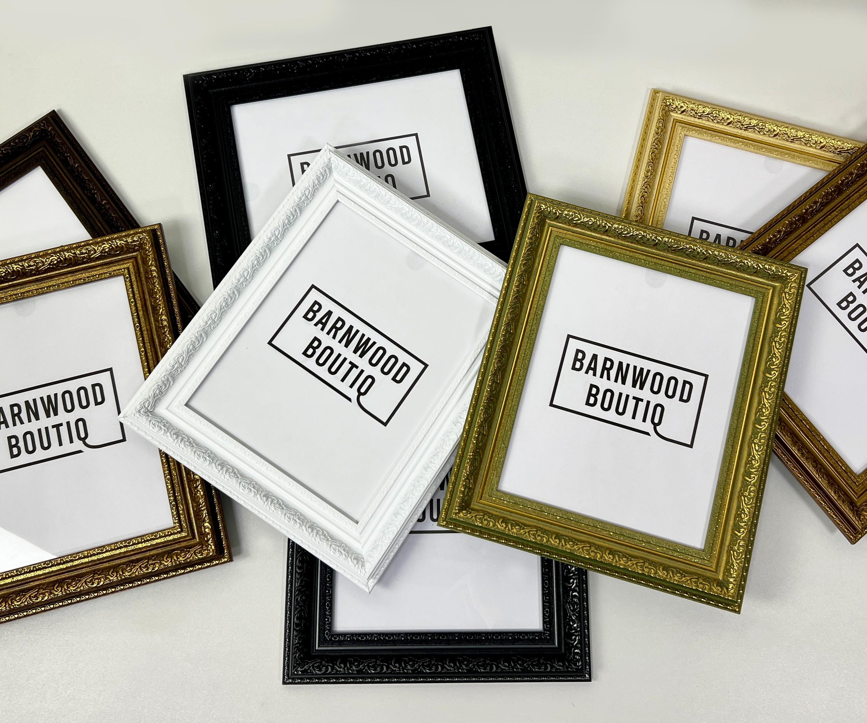 Custom Ornate Vintage Picture Frames – Antique Baroque Style Wall Decor ...