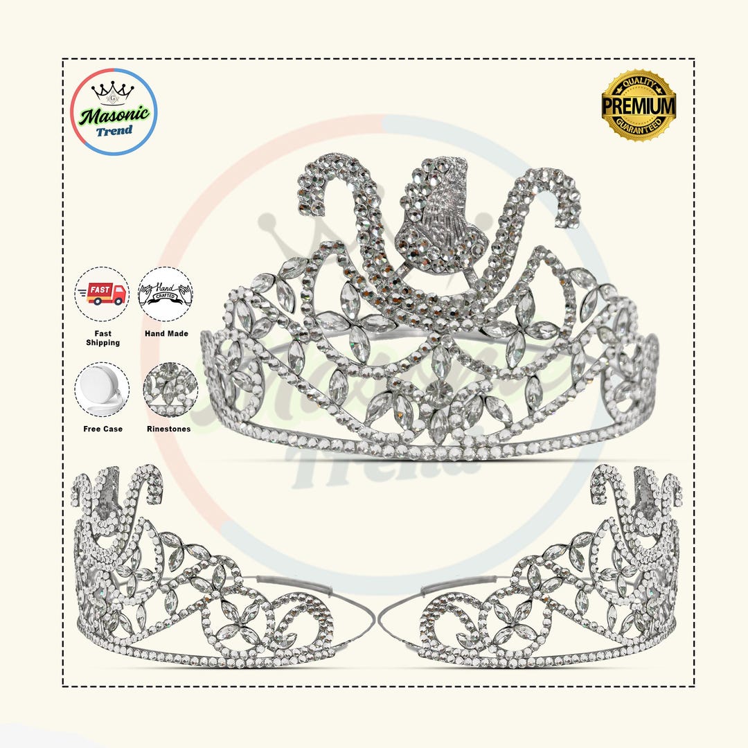 DOI Crown, Masonic Daughter of ISIS Crown Latest Design and Adjustable ...