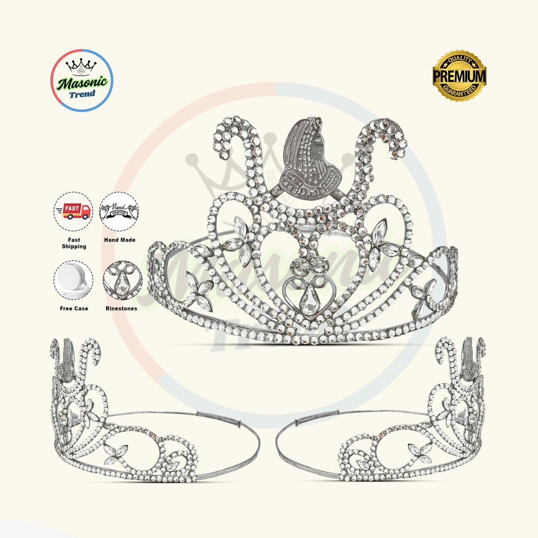 DOI Crown, Masonic Daughter of ISIS Crown Latest Heart Design and ...