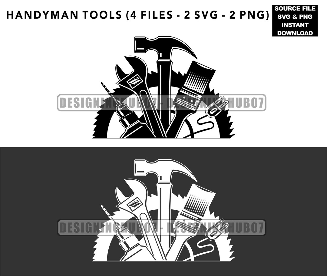 Handyman Tools Svg, Repair Tools Svg, Mechanic Svg, Handyman Svg ...