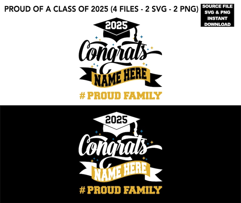 Proud of a 2025 Graduate Svg, Graduation Svg, Class of 2025 Svg ...