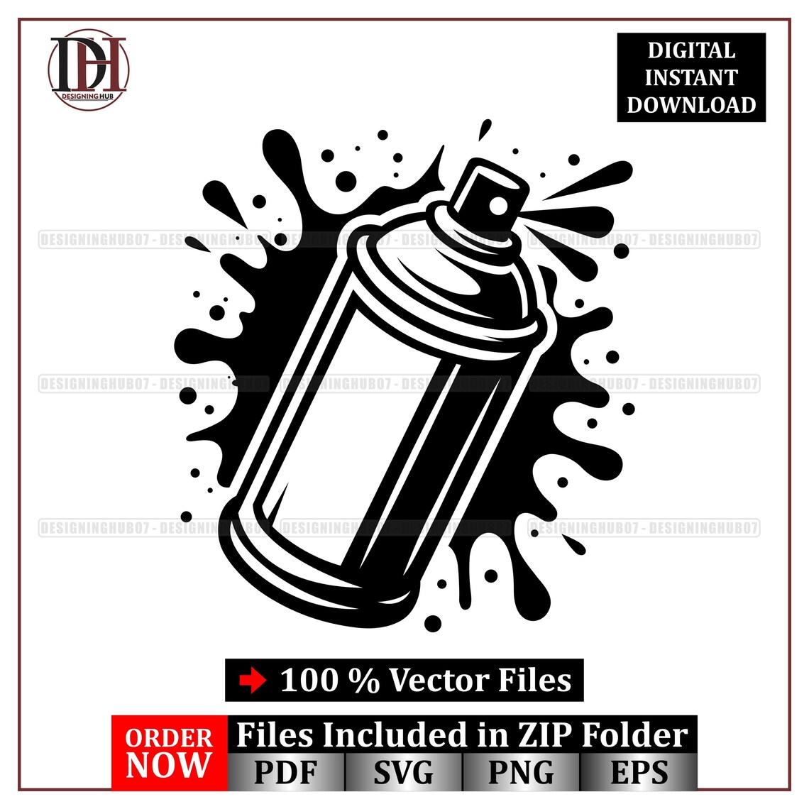 Spray Paint Can SVG | Graffiti Art Clipart (digital Download) - Etsy