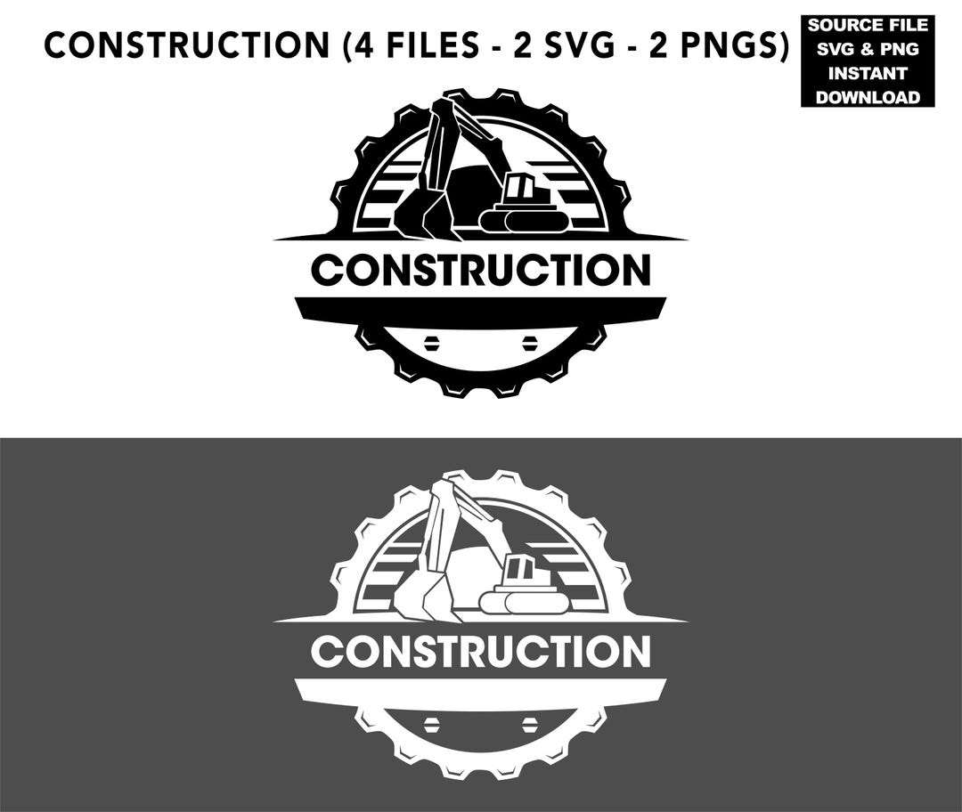 Construction Logo Svg, Roof Svg, Construction Company, Roofing Svg, DIY ...